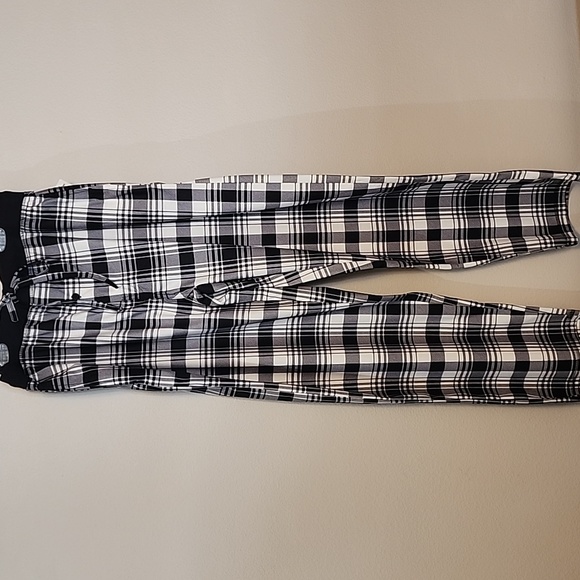 Open Trails | Pants | Mens Open Trails Gray And Black Plaid Lounge ...